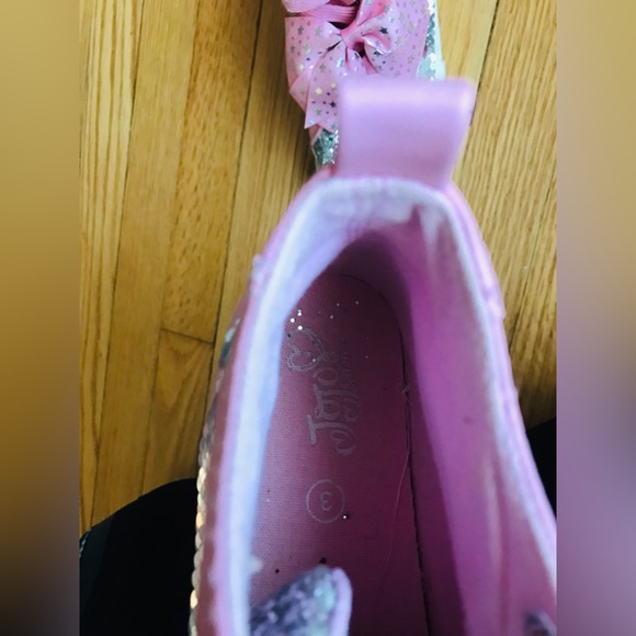 JoJo Siwa | Shoes | Jojo Siwa High Top Sequin Shoe Little Girl Size 3 ...
